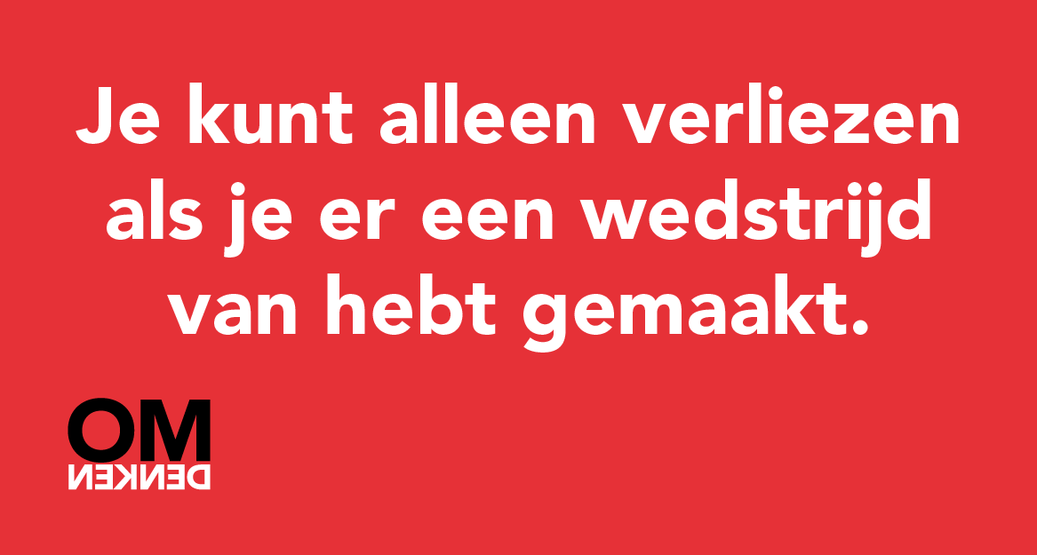 Verliezen - quote - Omdenken