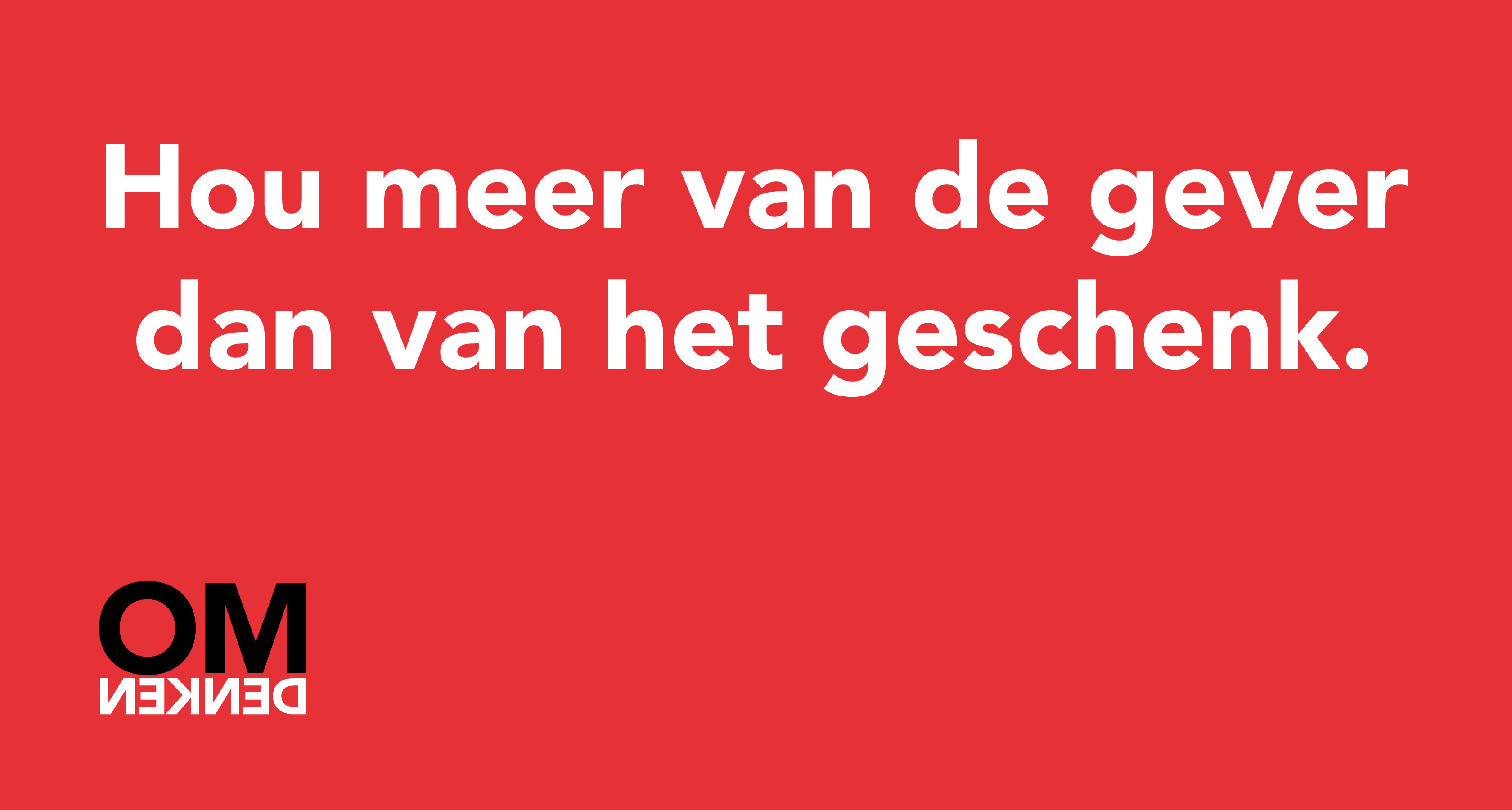 Gever - quote - Omdenken