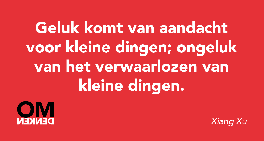 Geluk - Quote - Omdenken.nl