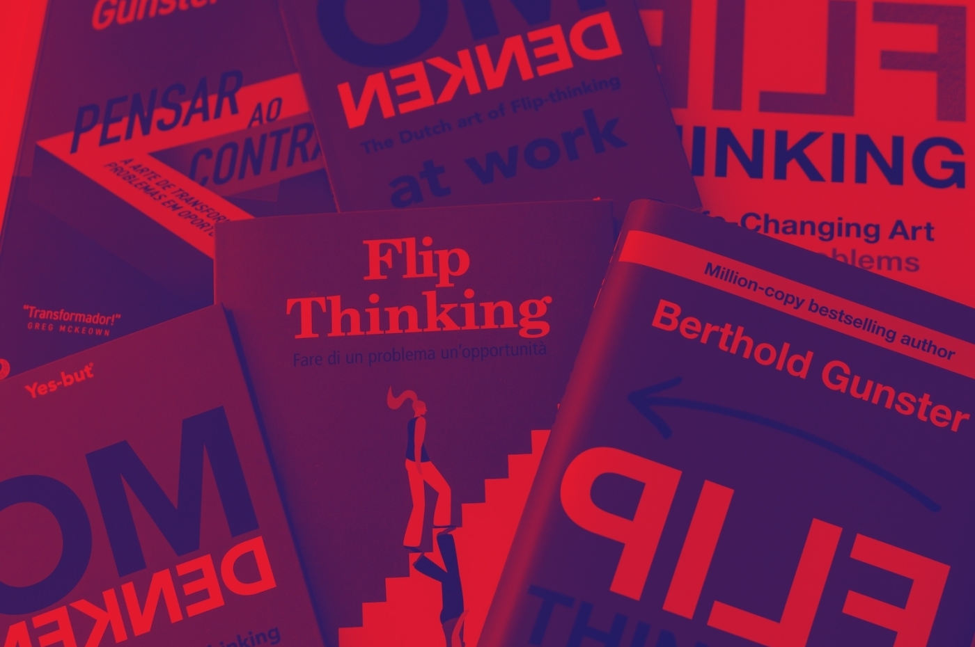 Flip thinking books - Berthold Gunster